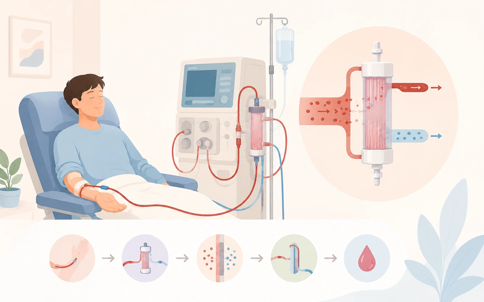 How is dialysis done, What is cost at 24x7 dialysis centre in Delhi?